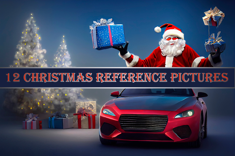 12 Santa Claus Reference Pictures