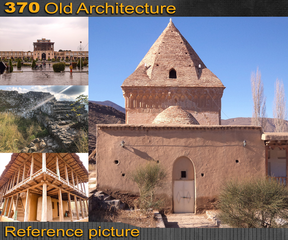 370 Old Architecture Reference Pictures