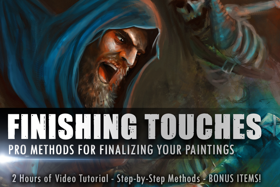 Finishing Touches for Finalizing Paintings