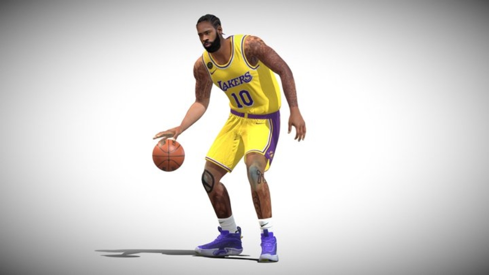 3D Rigged De Andre Jordan NBA