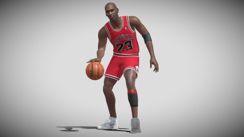 Michael Jordan basketball legend