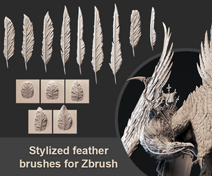 Stylized Metal Brush