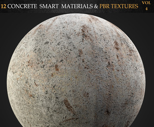10 Bone Smart Material + 4k PBR Textures_VOL01