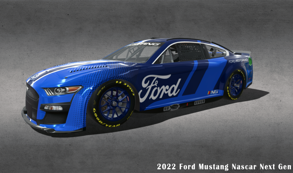 2022 Ford Mustang Nascar Next Gen