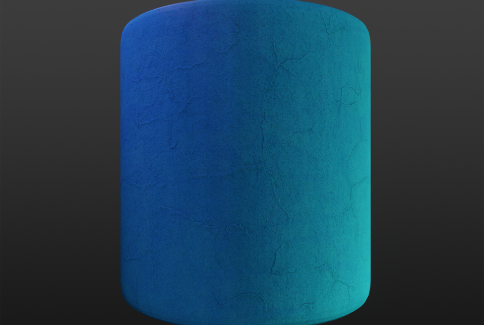 Procedural Stylized Painted Plaster Texture