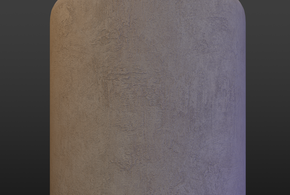 Procedural Stylized Rough Concrete Texture