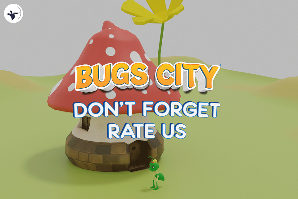 Bugs City Toon Cartoon Town Lowpoly FREE Pack