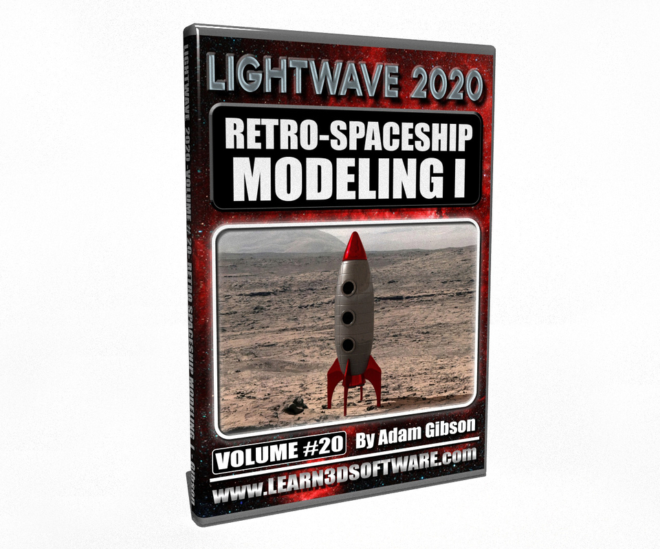 LightWave 2020- Retro Spaceship Modeling I