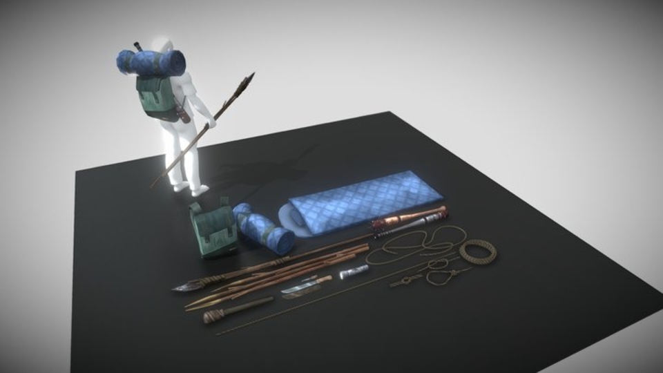 Survival Pack - 3D Low Poly Game Asset