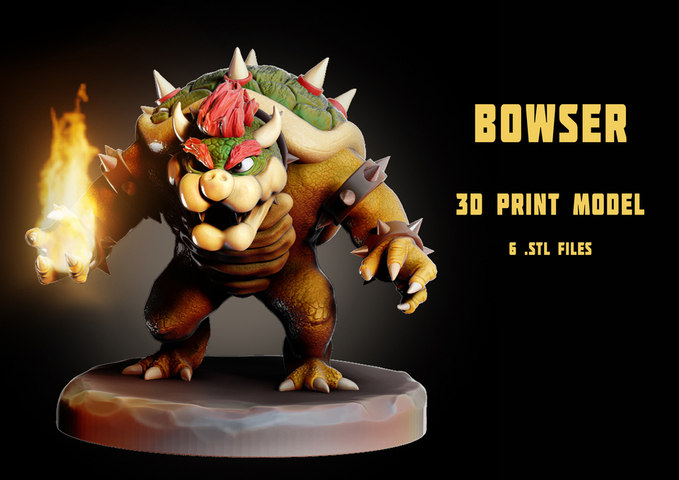 Bowser - 3D Print Model