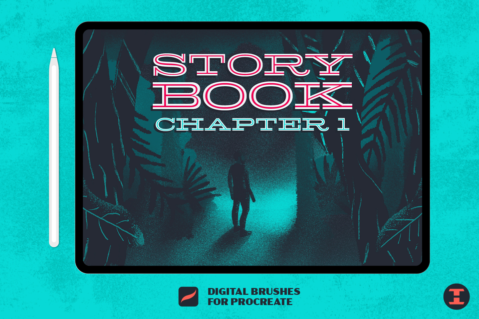 Storybook Chapter 1 Procreate Brushes