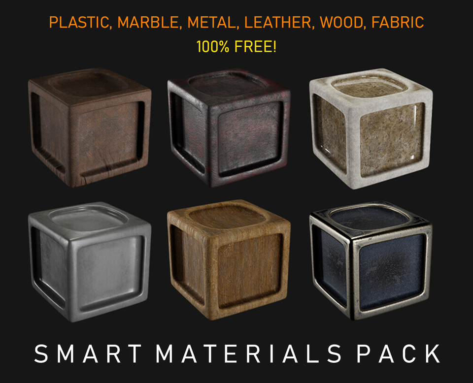6 Smart Materials Package (Vol.1) - 100% FREE!