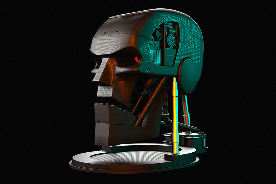 Head Robot ABC Warriors