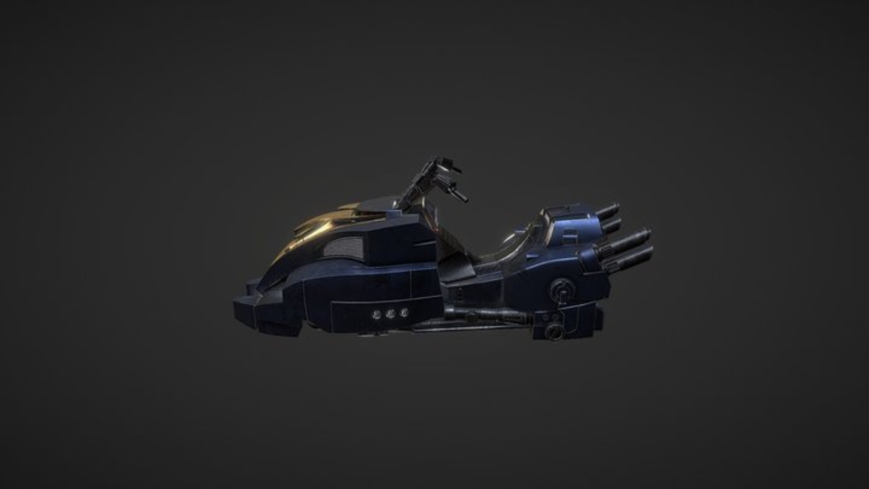 Lawmaster Motorbike Judge Dredd