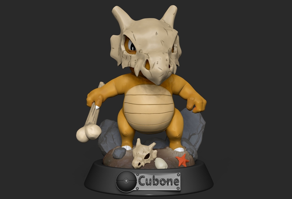 Pokemon Cubone 3D print