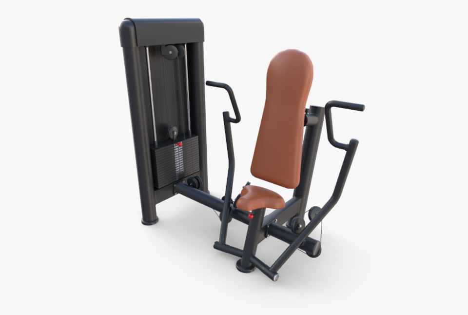 Vertical chest machine