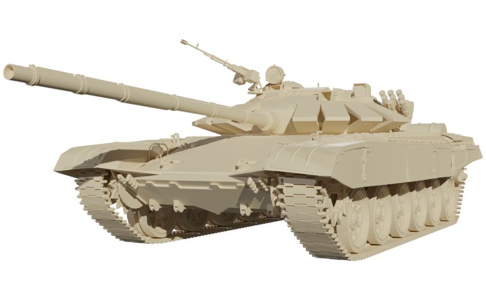 Tank T 72 B3 STL