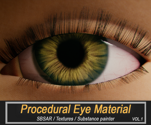 Procedural Eye Generator [Substance Designer]