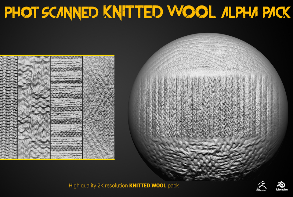 Knitted Wool Alpha Pack | 2K