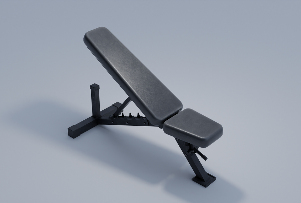 Weight Bench 4K and 2K Textures