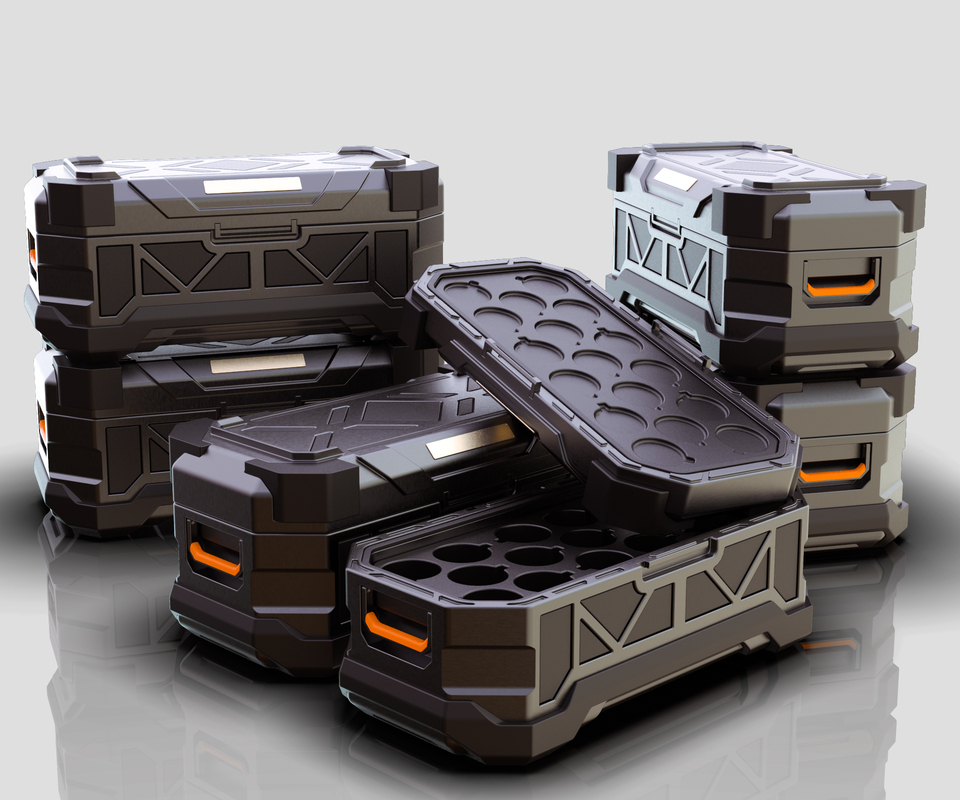 Sci-fi military case