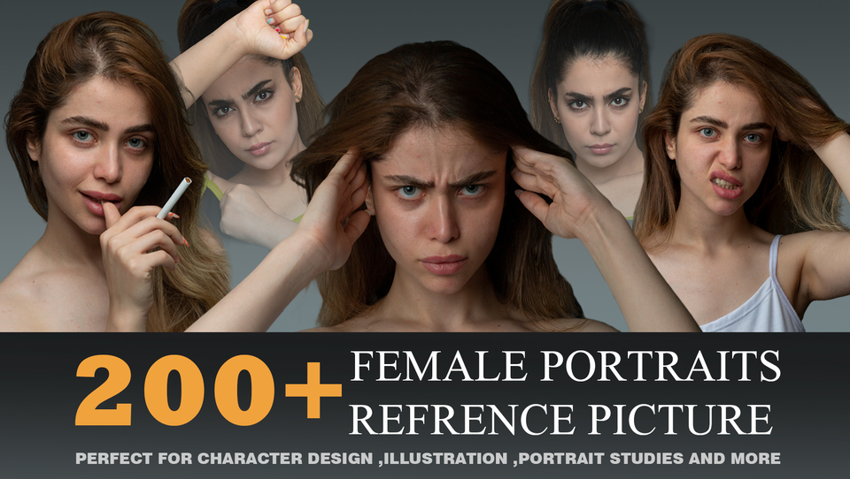 portrait reference VOL 01