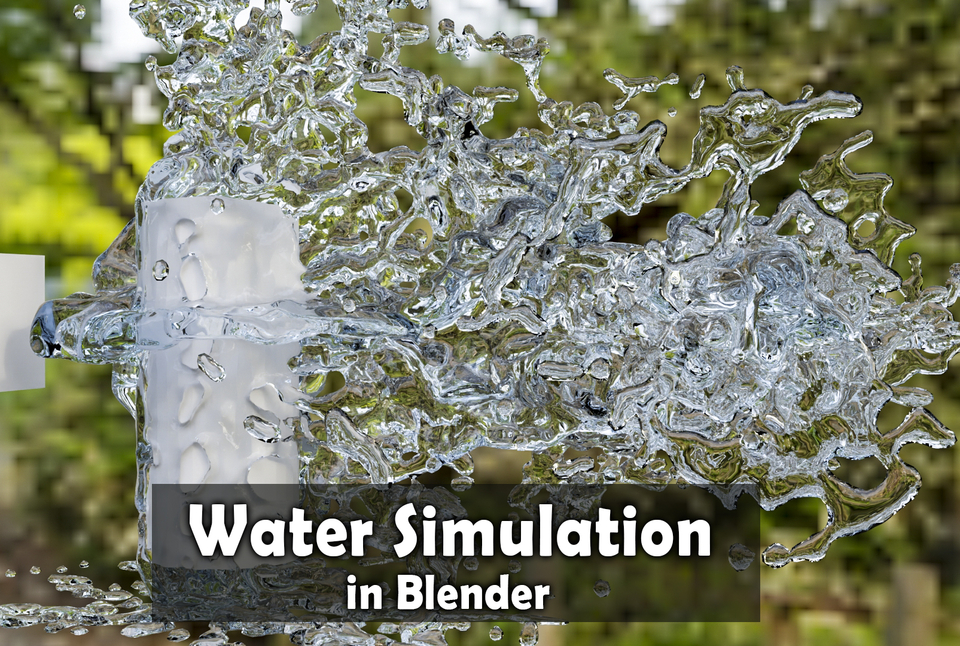 Water Simulation in Blender