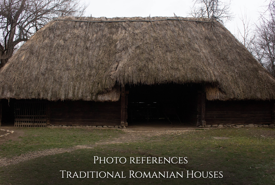 Photo reference: Traditional Romanian Houses