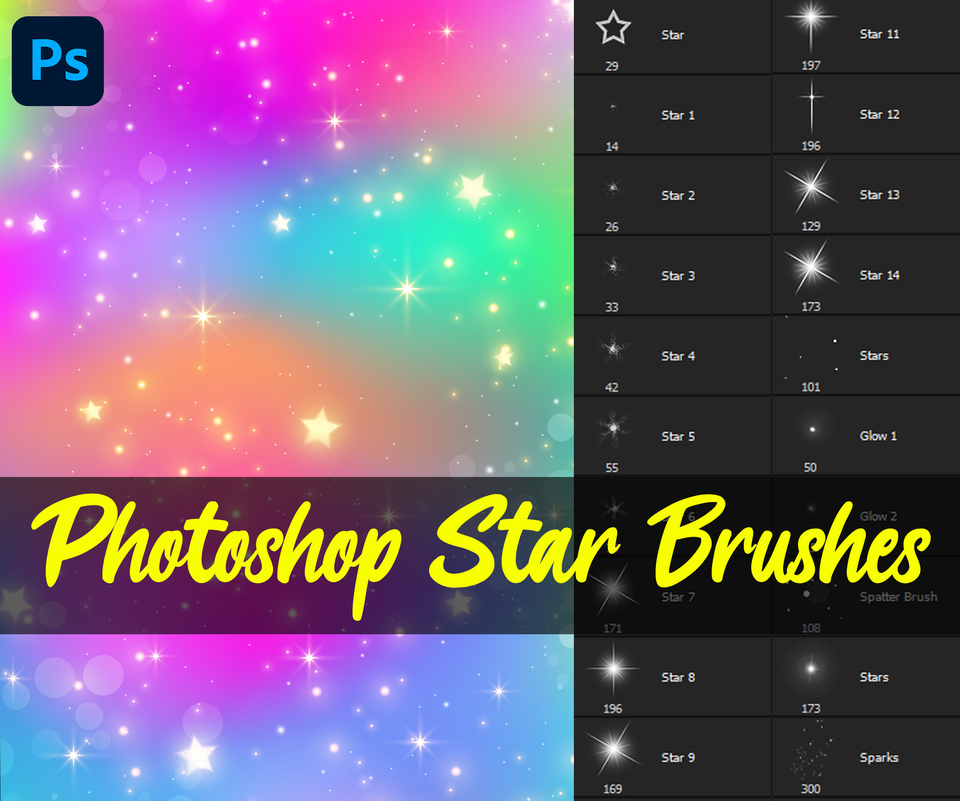Star Light Photoshop Brushes