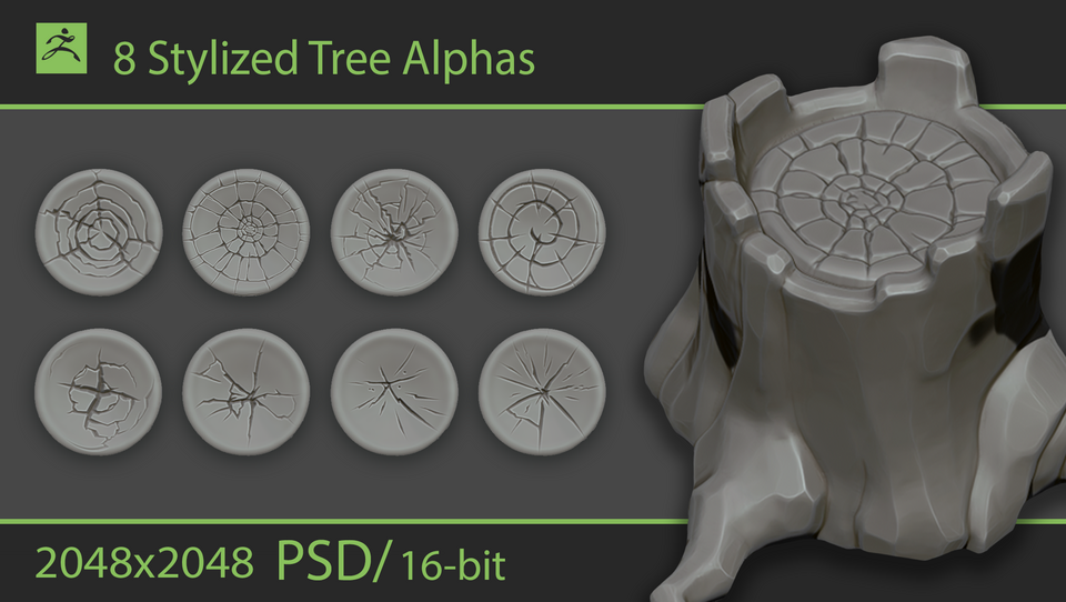 Stylized Tree Alphas