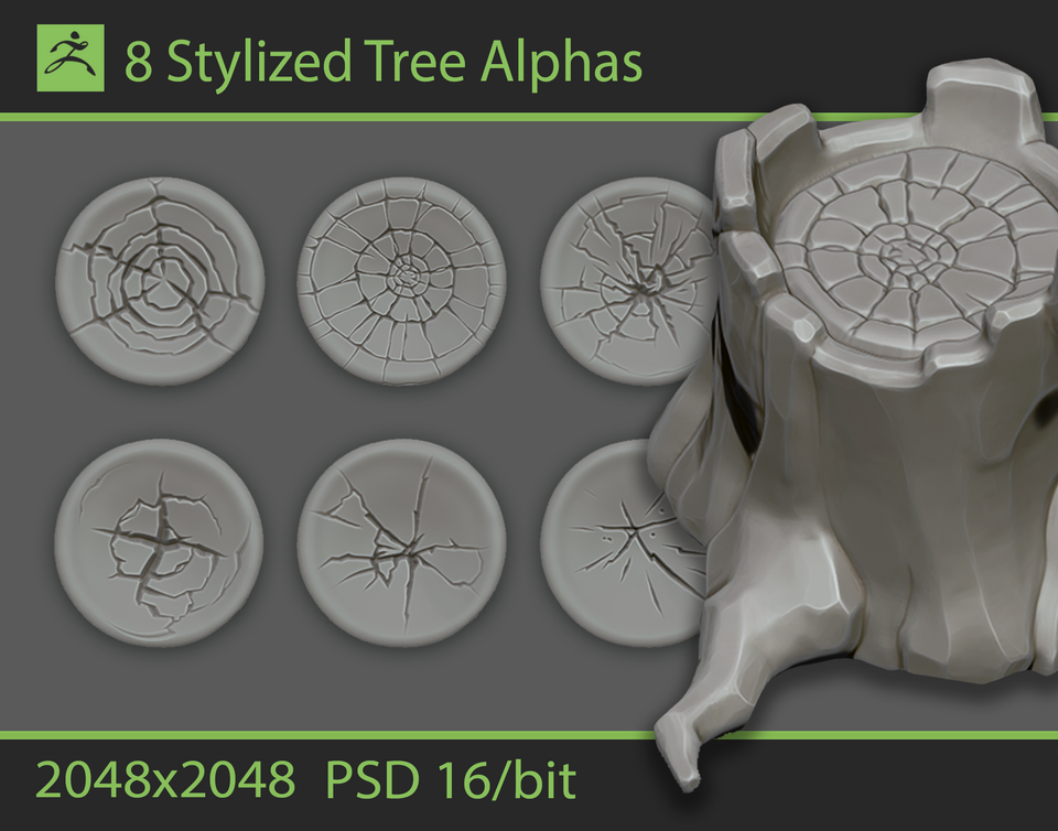 Stylized Tree Alphas