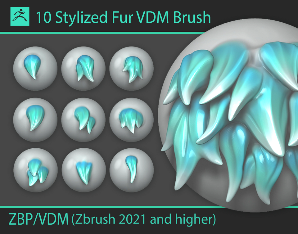 Stylized Fur VDM Brush