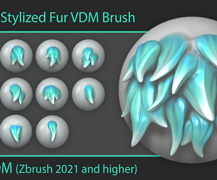 Stylised Fur Alpha