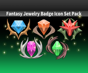 Fantasy Badges