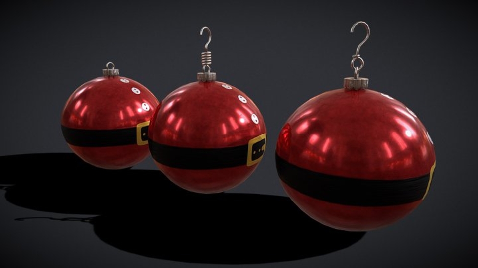 Santa Christmas Ball