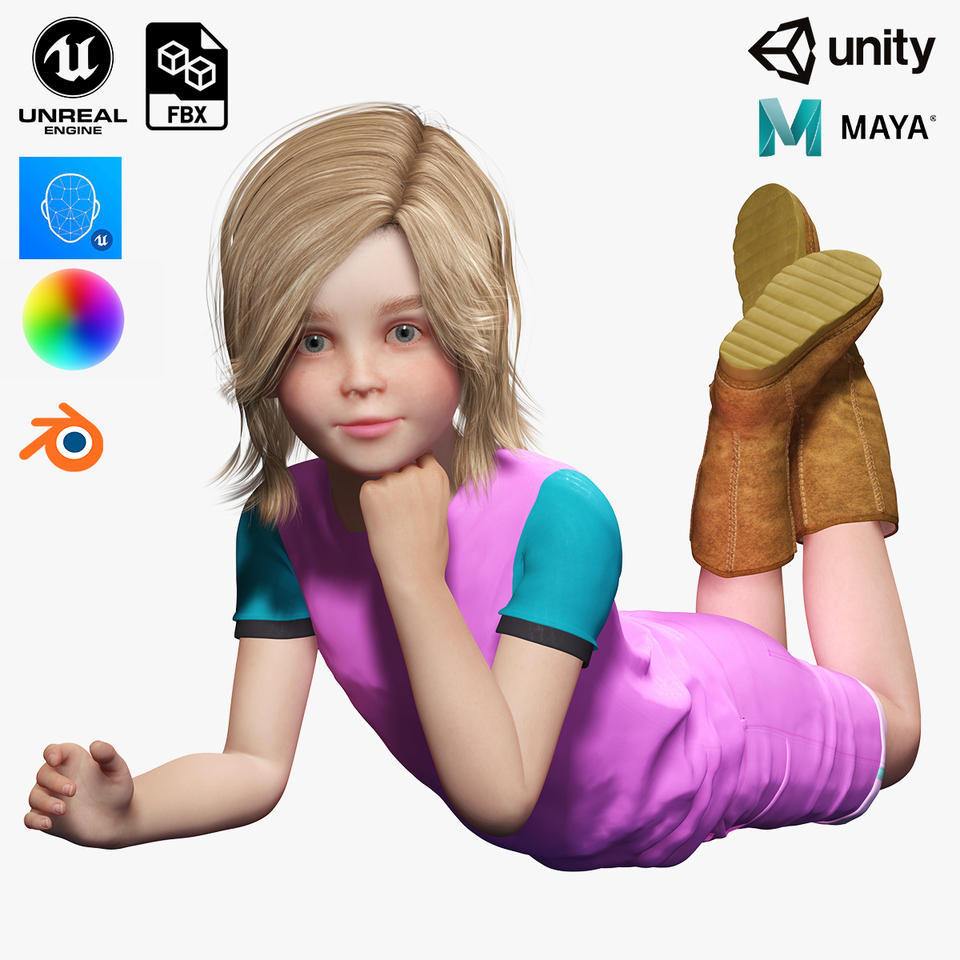 realistic girl naked and clothed ready