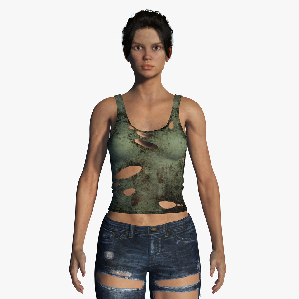 Survival Female Game Ready
