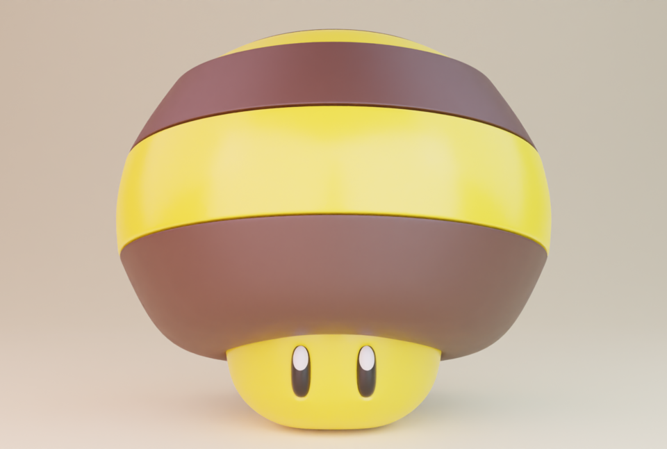 Bee Mushroom (Mario)