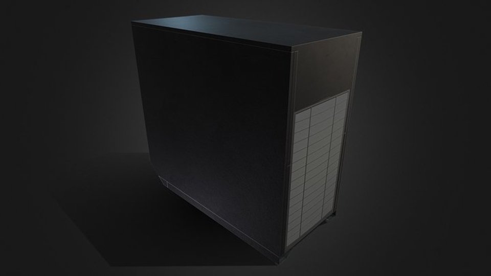 PC Case - Low Poly