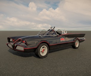 Pinewood Derby Batmobile