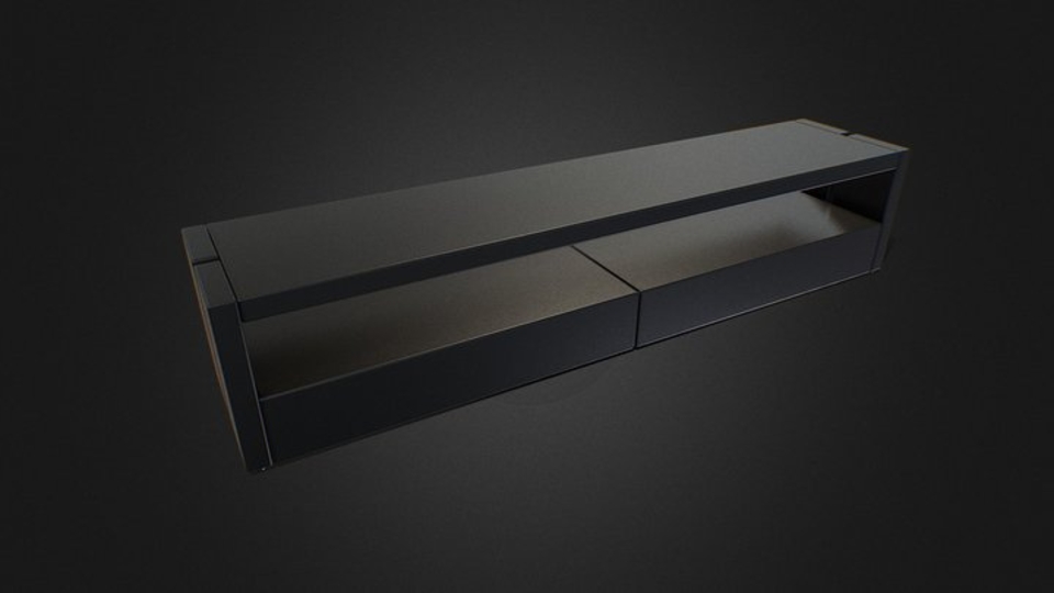 Tv Stand V01 - Low Poly