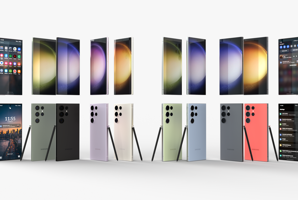 Samsung Galaxy S23 ultra all colors