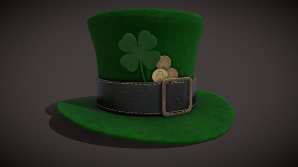 St Pattys Day Lucky Leprechaun Hat