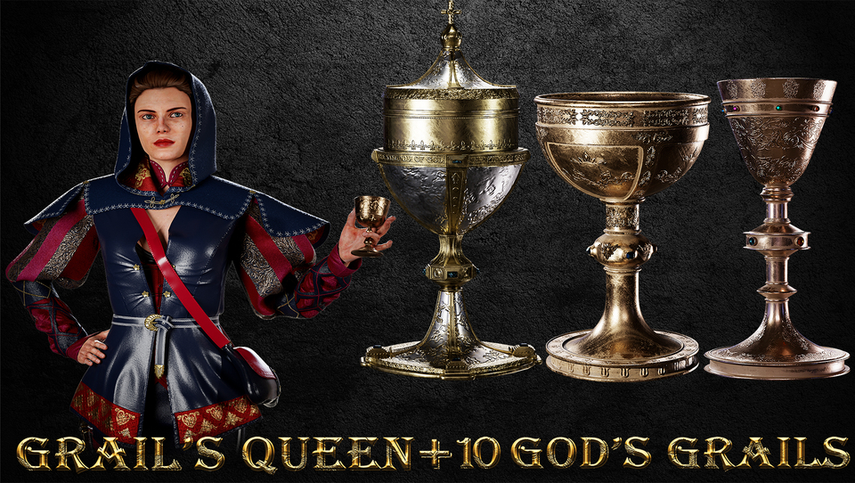 GRAIL'S QUEEN+10 GOD'S GRAILS