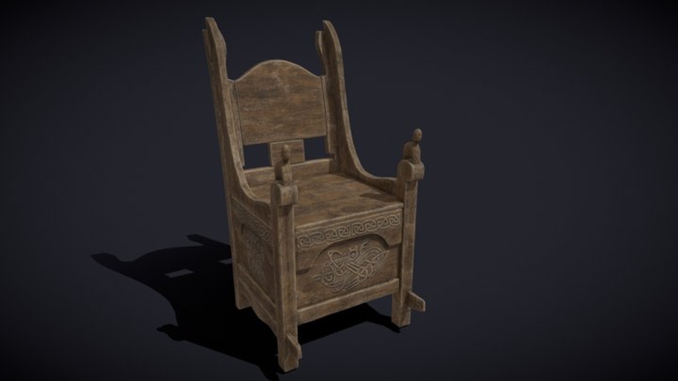 Medieval Designed Chair