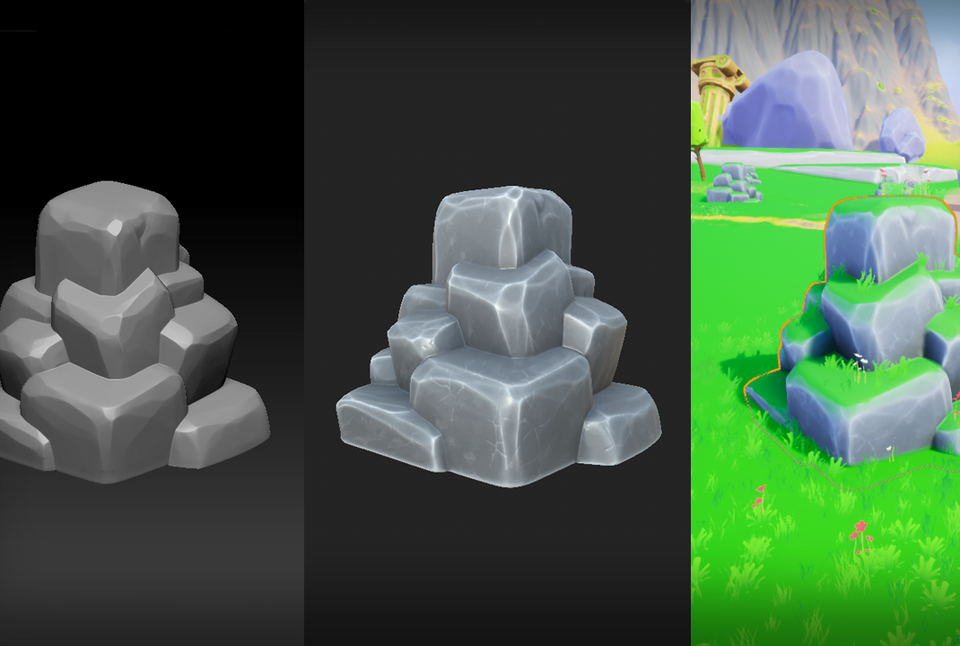 Stylized Stone Smart Material