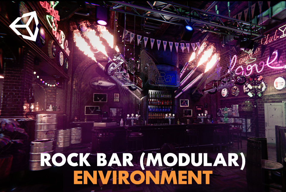 Rock Bar (Modular) / Unity