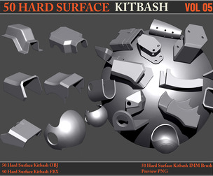 +150 Industrial Kitbash