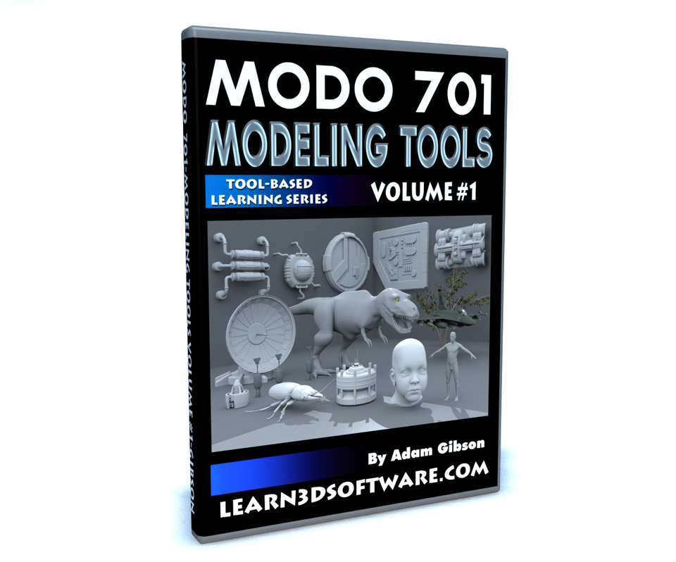 Modo 701- Modeling Tools- Volumes #1 to #8