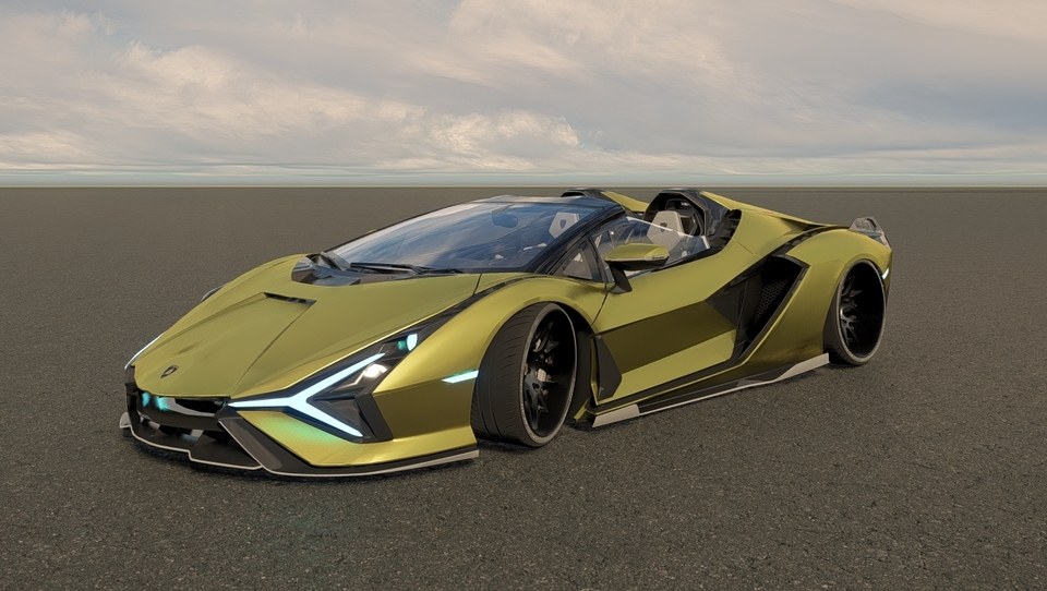 Lamborghini Sian Roadster